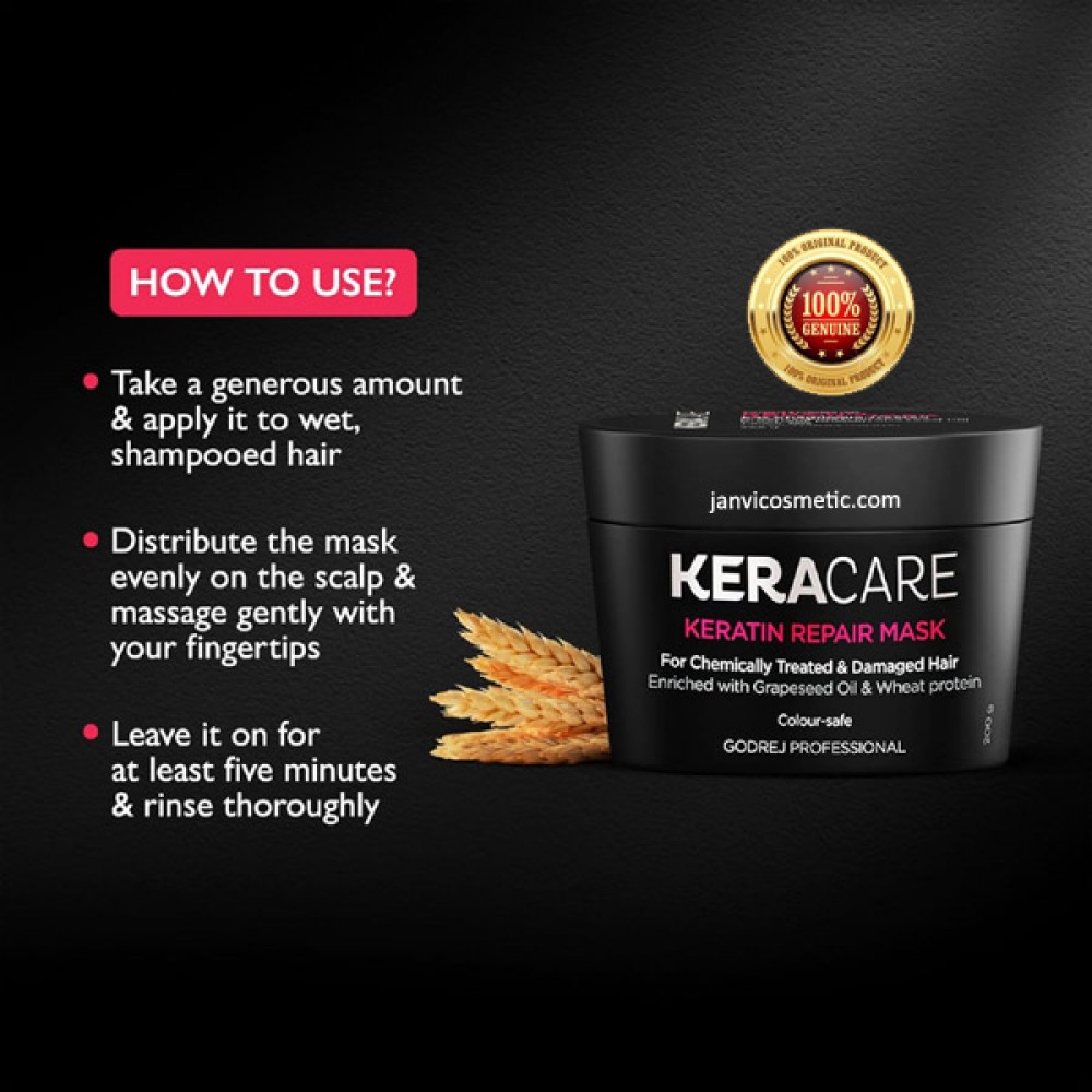 Buy Godrej Professional Keracare Repair Mask 500g| Janvi Cosmetic Store