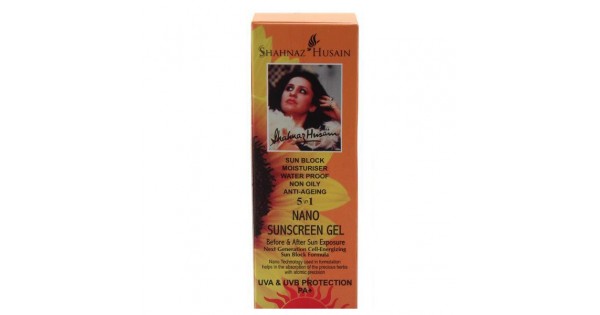 Shahnaz Husain Nano Sunscreen Gel SPF 20, 100g-Shahnaz Husain Nano ...