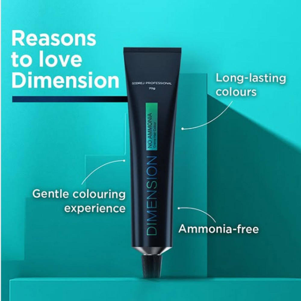 Buy Godrej Professional Dimension No Ammonia Creme Hair Colour 7 ...