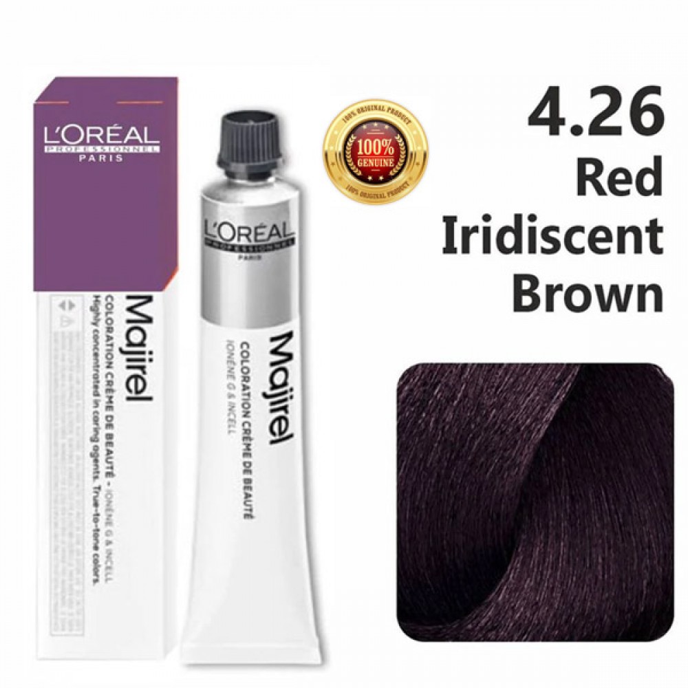 BuyL'oreal Professionnel Majirel - 4.26 Red Iridiscent Brown L'oreal ...