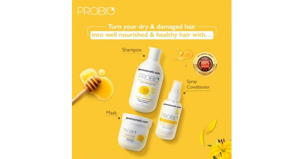 Buy Godrej Professional Probio Honey Moist Shampoo 1000ml for Dry and ...