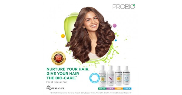 Buy Godrej Professional Probio Honey Moist Shampoo 250ml for Dry and ...